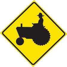 Tractor Picto Sign - Brady Part: 115651 | Brady | BradyCanada.ca