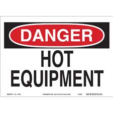DANGER Hot Equipment Sign | Brady | BradyCanada.ca