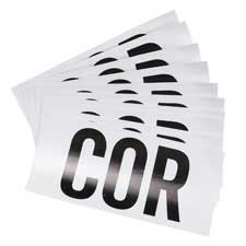 COR Labels - Brady Part: 121054 | Brady | BradyID.com