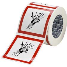 GHS Explosive Labels | Brady | BradyID.com