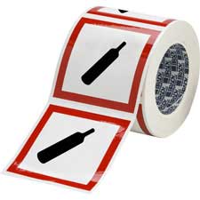 GHS Gas Pressure Labels | Brady | BradyCanada.ca
