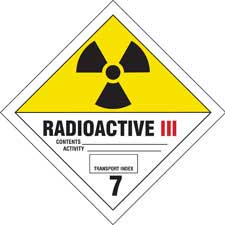 Radioactive III Sign - Brady Part: 121441 | Brady | BradyCanada.ca