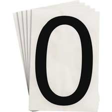 Brady Part: 121847 | 8" ToughStripe Black Numbers and Letters | BradyID.com