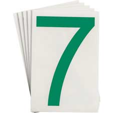 Brady Part: 121892 | 8" ToughStripe Green Numbers and Letters | BradyID.com