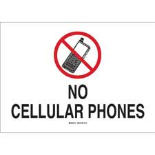 No Celluar Phones Sign | Brady | BradyCanada.ca