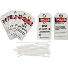 DANGER Do Not Operate Lockout Tagout Tags - Brady Part: 122982 | Brady ...