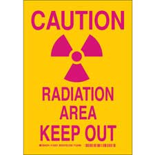 CAUTION Radiation Area Keep Out Sign | Brady | BradyCanada.ca