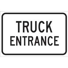 Truck Entrance Sign | Brady | BradyID.com