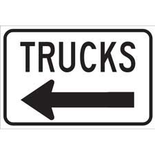 Trucks Sign | Brady | BradyID.com
