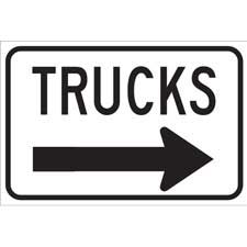Trucks Sign | Brady | BradyID.com
