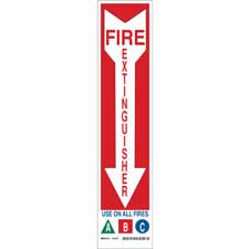 Fire Extinguisher Use On All Fires A B C Sign | Brady | BradyCanada.ca