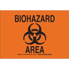 Biohazard Area Sign | Brady | BradyID.com