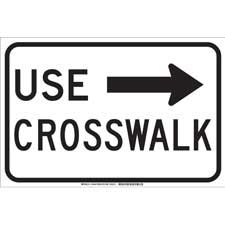 Use Crosswalk Sign | Brady | BradyID.com
