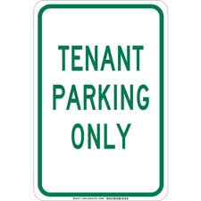 Tenant Parking Only Sign | Brady | BradyCanada.ca