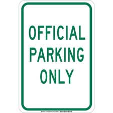 Official Parking Only Sign | Brady | BradyID.com