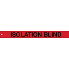 Flag Style Blind Tag: ISOLATION BLIND - Brady Part: 132454 | Brady ...