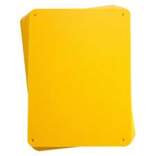 Blank Plastic Signs - Brady Part: 13624 | Brady | BradyCanada.ca
