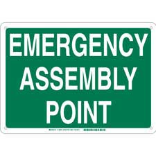 Emergency Assembly Point Sign | Brady | BradyID.com
