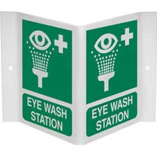 Eye Wash Station Sign - Brady Part: 139915 | Brady | BradyID.com