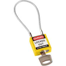 Brady Part: 146121 | Compact Cable Padlocks | BradyID.com