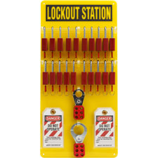 20-Lock Board Kit with 20 Padlocks - Brady Part: 150983 | Brady ...