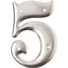 Brady Part: 1600-5 | 53281 | 3" Aluminum Embossed Numbers and Letters ...