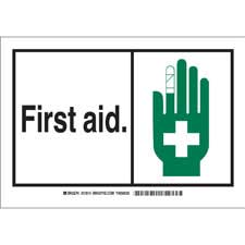 First Aid Sign | Brady | BradyID.com