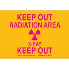 Keep Out Radiation Area X-Ray Keep Out Sign | Brady | BradyIndia.co.in