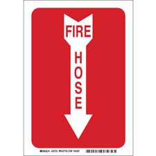Fire Hose Sign | Brady | BradyID.com