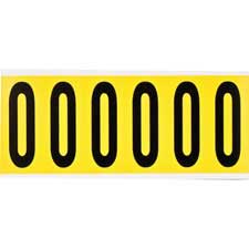 Brady Part: 3450-0 | 34500 | Etiquetas de números y letras ...