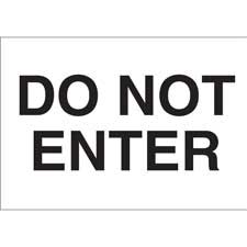 Brady Part: 40782 | Do Not Enter Sign | BradyCanada.ca