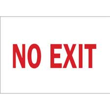 Señalamiento - No Exit | Brady | BradyID.com.mx