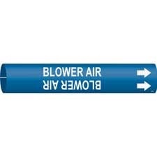 Brady Part: 4296-B | 108553 | BLOWER AIR Snap-On Pipe Marker ...