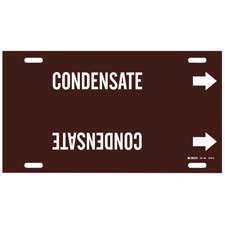 CONDENSATE Strap-On Pipe Marker - Brady Part: 4313-G | Brady | BradyID.com