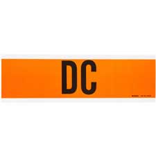 DC Conduit and Voltage Labels | Brady | BradyID.com