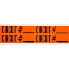 Brady Part: 44255 | Circuit Conduit and Voltage Labels | BradyID.com