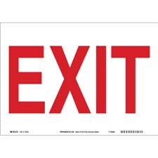 Exit Sign | Brady | BradyID.com