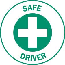 SAFE DRIVER Hard Hat Labels - Brady Part: 49557 | Brady | BradyCanada.ca