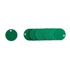 Brady Part: 49903 | Blank Aluminum Round Valve Tags | BradyID.com
