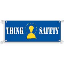 Think Safety Sign - Brady Part: 50902 | Brady | BradyCanada.ca