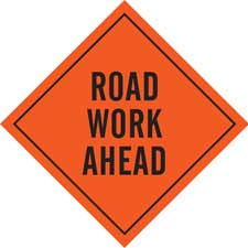 Road Work Ahead Sign | Brady | BradyID.com