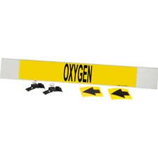 Brady Part: 5736-HPHV | 59735 | OXYGEN High Performance Pipe Marker ...