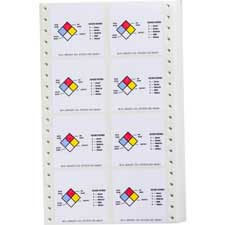 Right To Know Hazard Rating Labels - Brady Part: 58461 | Brady ...