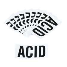 ACID Labels - Brady Part: 58672 | Brady | BradyID.com.sg