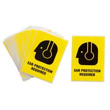 Ear Protection Req. Label - Brady Part: 596-30 | Brady | BradyID.com