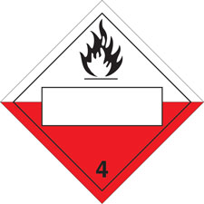 4 Sign - Brady Part: 60413 | Brady | BradyID.com