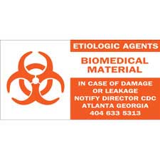 ETIOLOGIC AGENTS BIOMEDICAL MATERIAL IN CASE OF DAMAGE OR LEAKAGE ...