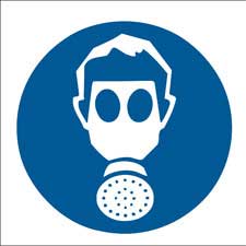 Respirator Picto Sign | Brady | BradyID.com.sg