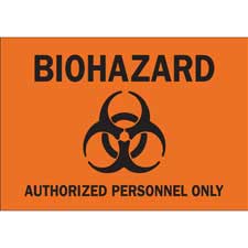 BIOHAZARD Authorized Personnel Only Sign | Brady | BradyCanada.ca