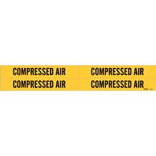 COMPRESSED AIR Pipe Marker - Brady Part: 7058-4 | Brady | BradyCanada.ca